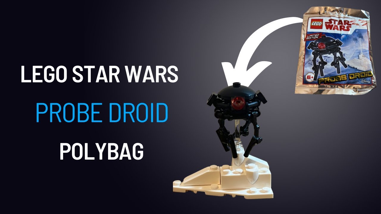Lego Star Wars Probe Droid Polybag - YouTube