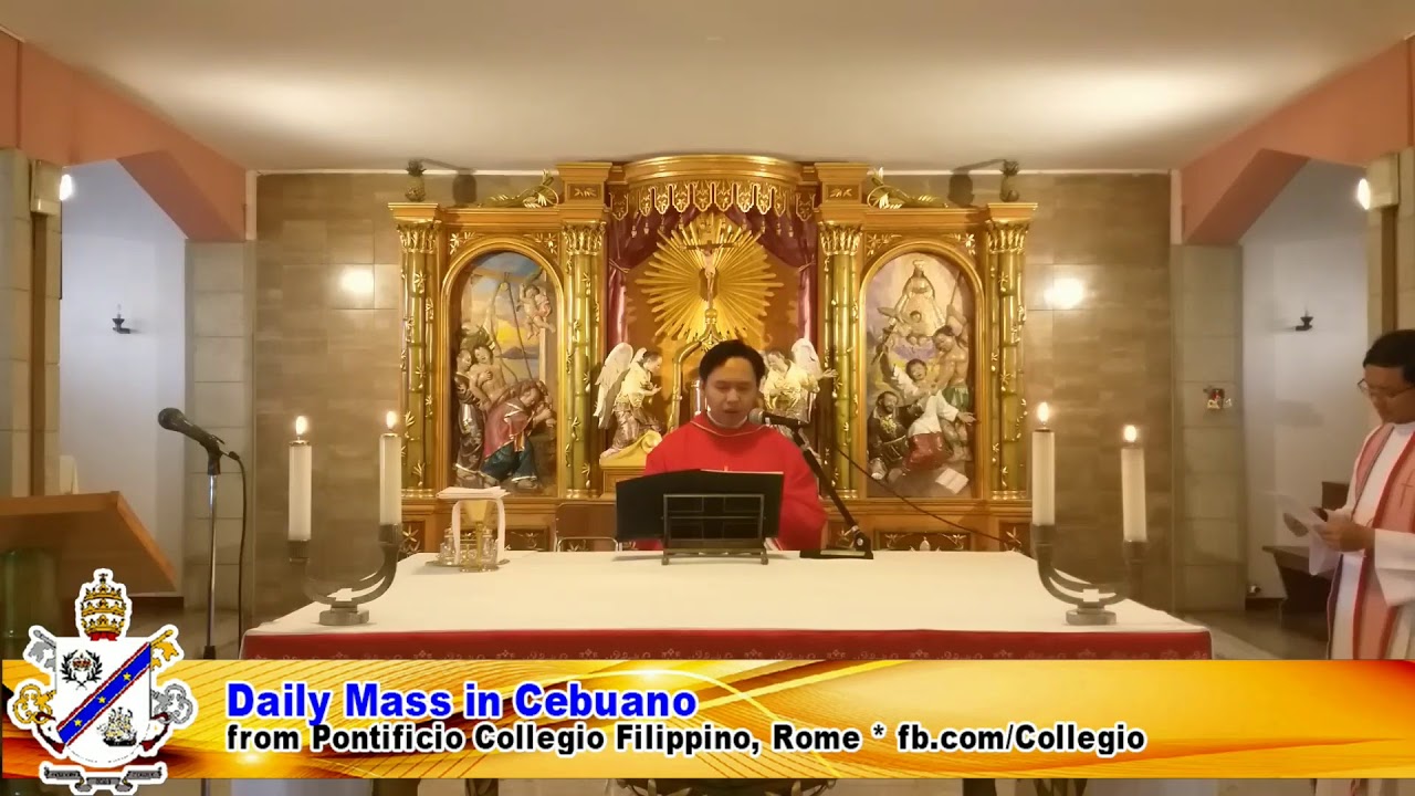 Mass & prayers. We pray esp. for intentions you write here & in fb.com ...