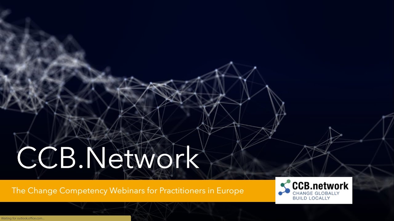 CCB Network: The Future of Change management profession - YouTube