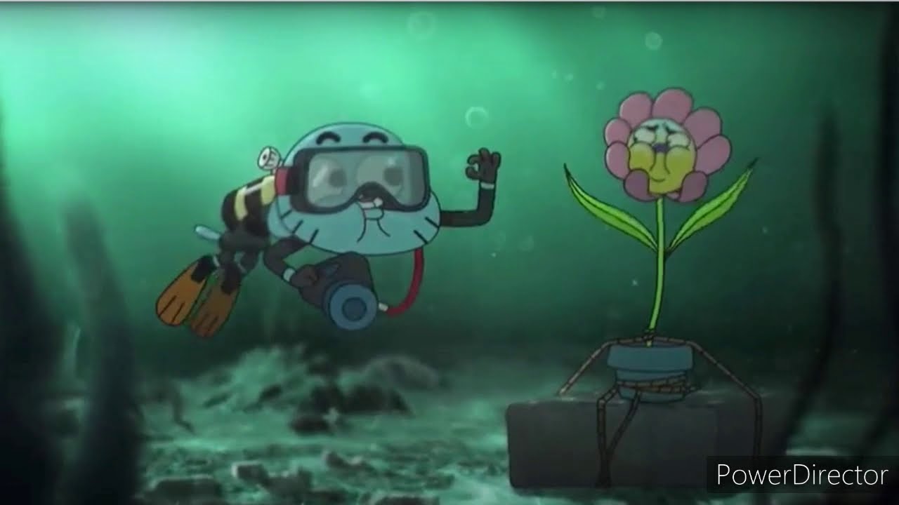 Amazing World Of Gumball Underwater scenes - YouTube