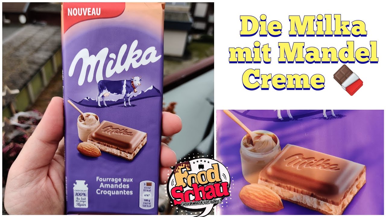 Milka Mandel Creme & Chrunch - YouTube