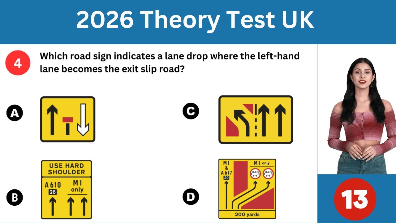 Traffic & Road Signs: 2026 UK Driving Theory Test Revision | DVSA ...