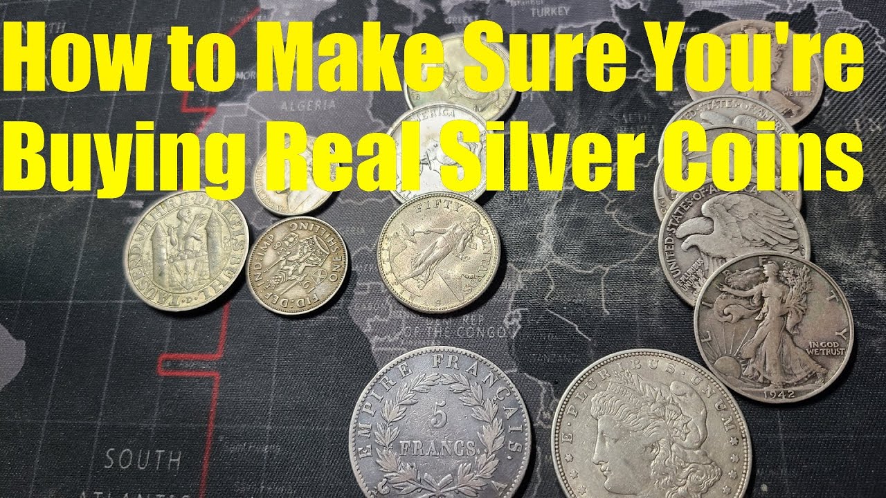 How to make sure you're buying real silver coins - YouTube