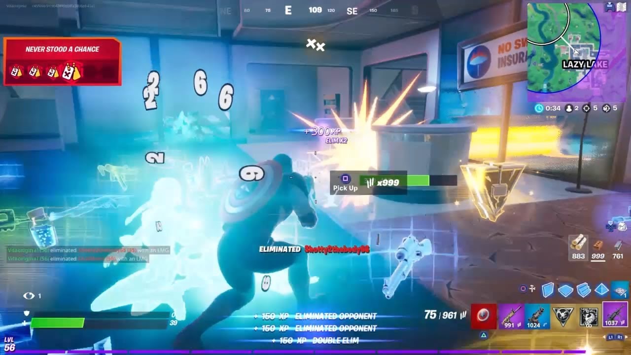 Fortnite: Eliminate Doom Henchmen (successful attempt) - YouTube