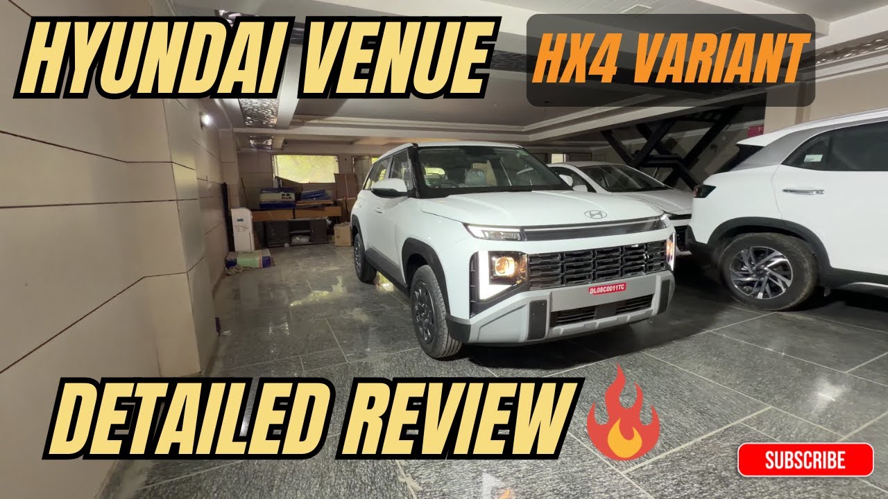 Hyundai Venue HX4 Detailed Review | Your Honest Car Reviews - YouTube