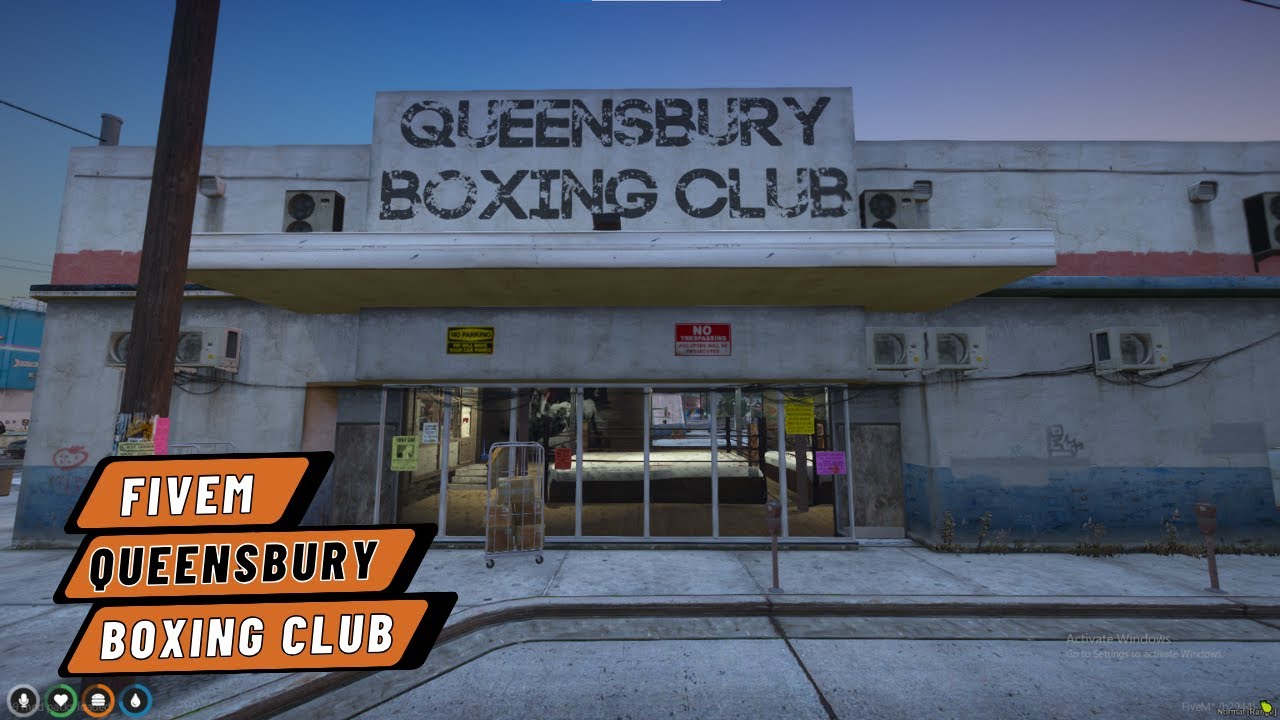 Fivem queensbury boxing club mlo | Fivem Mods | Interior & map for Roleplay | FiveM mlo store ...