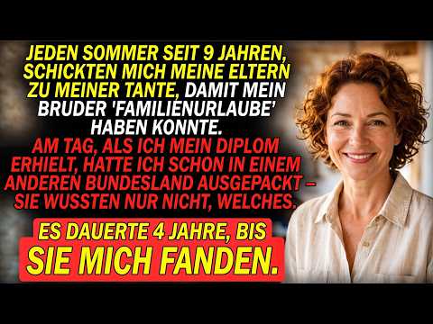 Eltern schickten mich 9 Jahre lang zur Tante – Damit Bruder „Familienurlaub“ hatte…