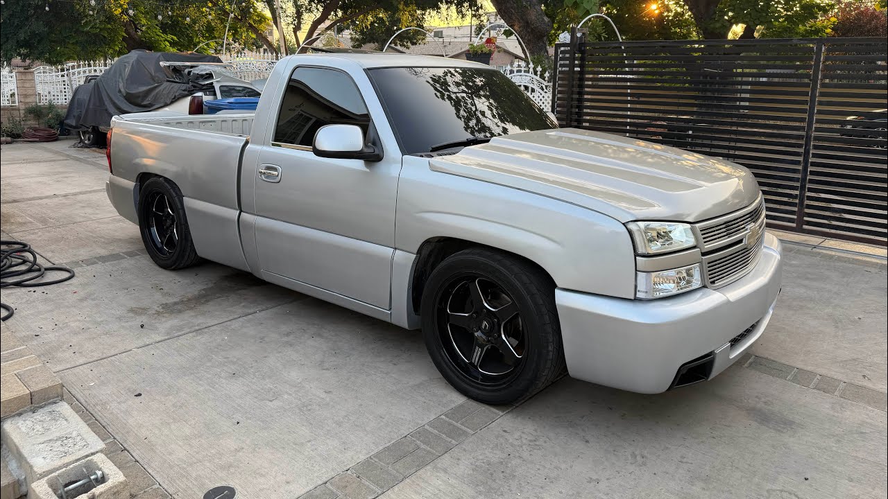 Installing SS Silverado cladding single cab - YouTube