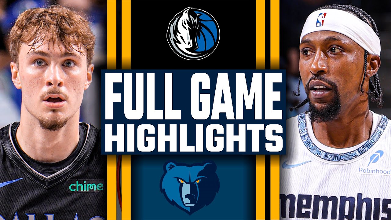 Dallas Mavericks vs Memphis Grizzlies - Full Game Highlights | November ...