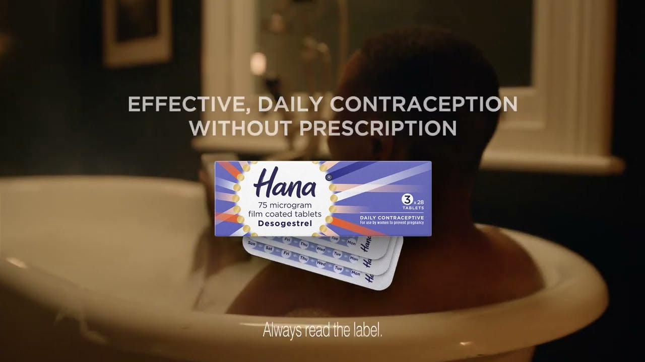 Say Hello to Hana, a daily contraception without prescription - YouTube
