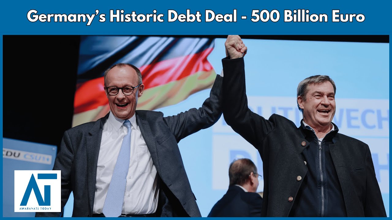 Live: Germany's Debt Deal: Statements from Leaders | 500 Billion euro ...
