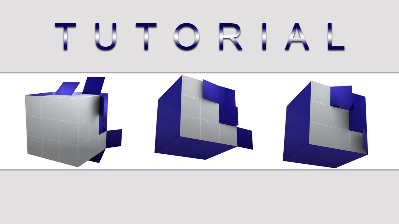 3ds Max:Box Folding Tutorial(No Plugin) - YouTube