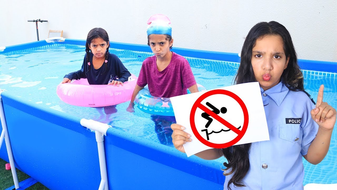 Shfa Learns the rules of conduct for kids Educational videos - YouTube