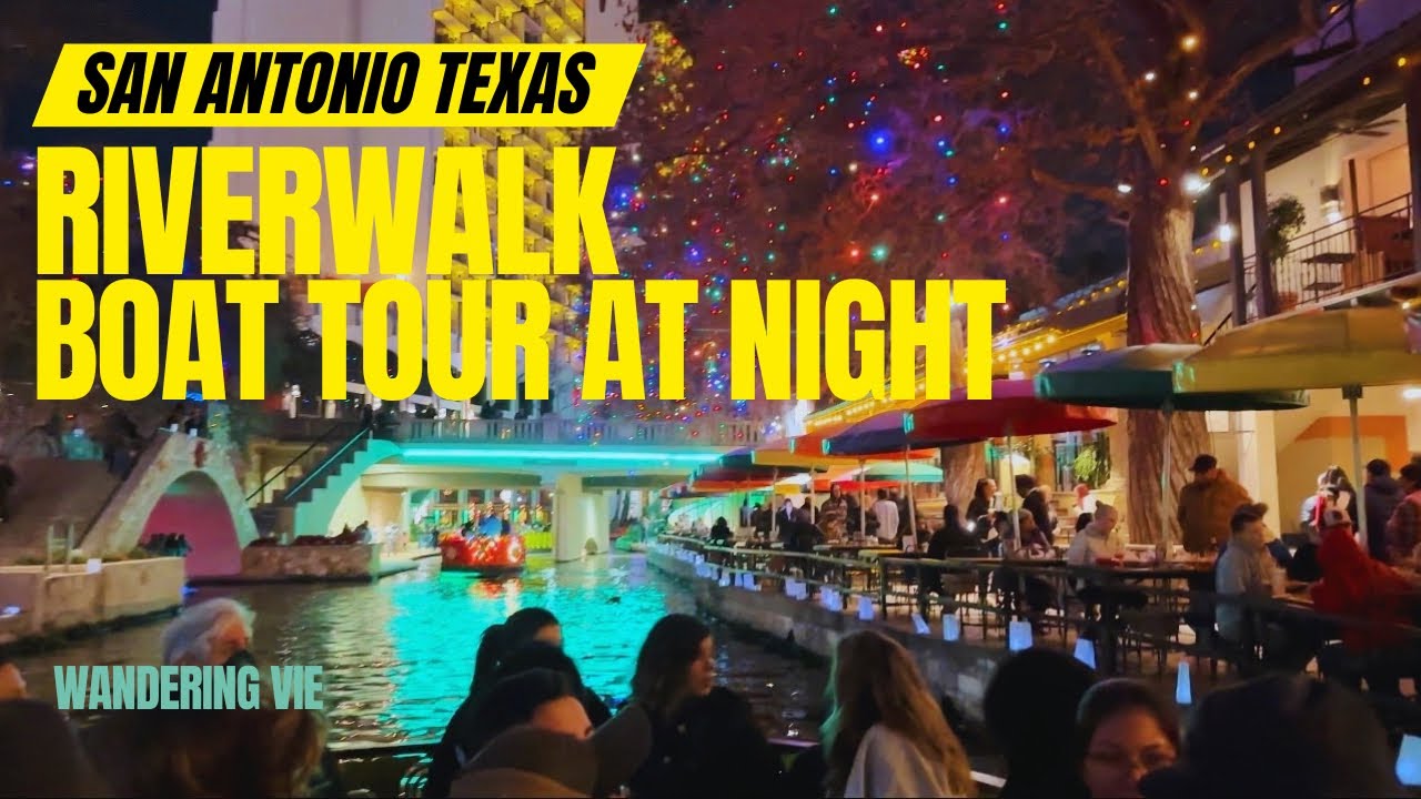 The Riverwalk | San Antonio Texas Boat Tour 2022 - YouTube