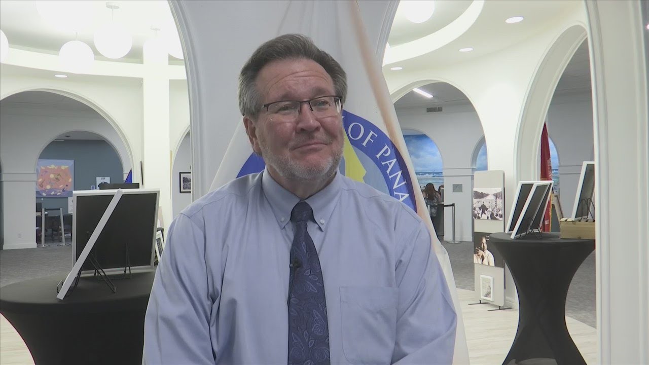 Billy Rader announces re-election bid for Panama City Commission - YouTube