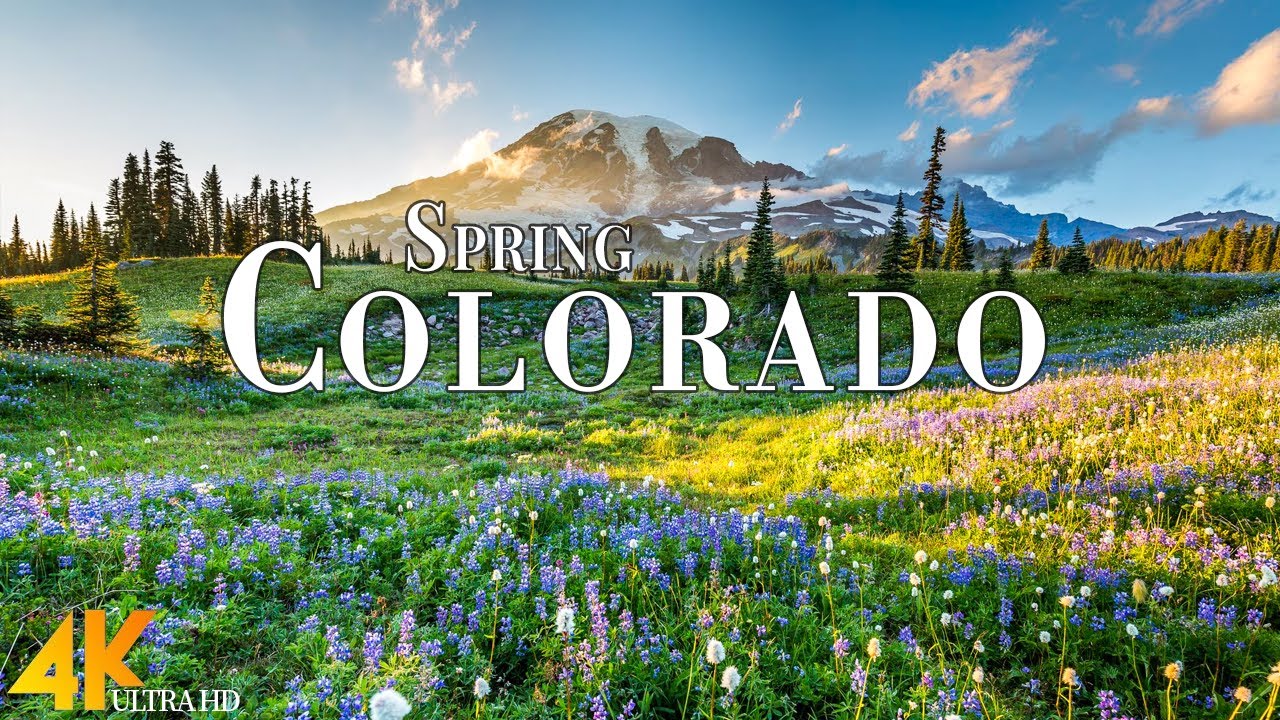 Spring Colorado 4K Ultra HD • Explore Beautiful Colorado, Relaxation ...