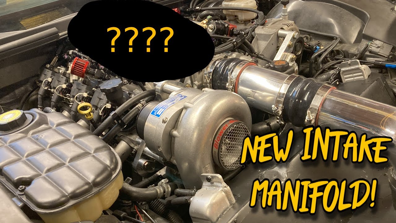 New Intake Manifold For My Procharged C5 Corvette Z06 - YouTube