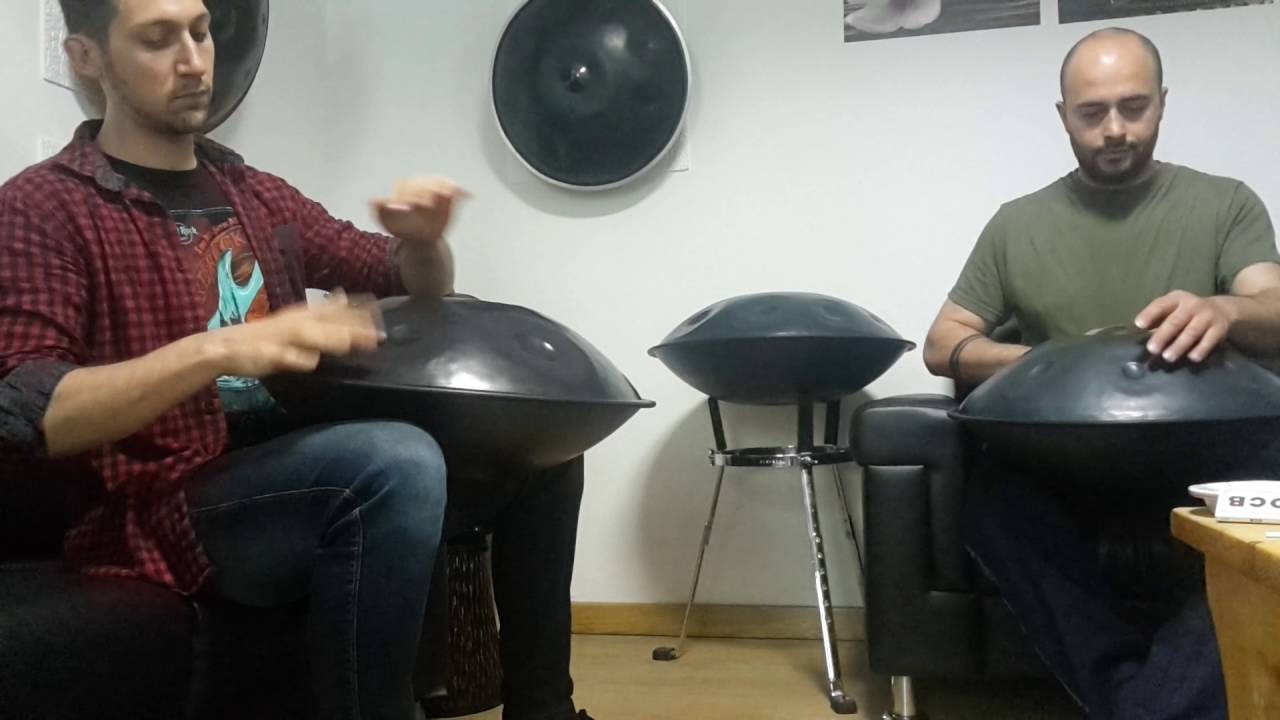 Gabriel handpan - improvvisazione con Marco della Ratta disco armonico ...
