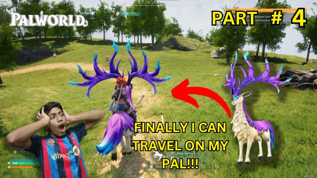 FINALLY I CAN TRAVEL ON MY PAL !!! | PALWORLD PART 4 | ONSPOT GAMER ...