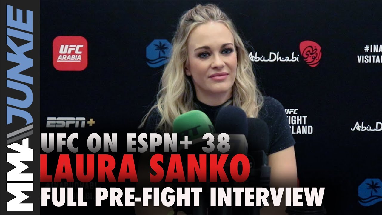 Laura Sanko pushes for UFC atomweight division | UFC on ESPN+ 38 ...