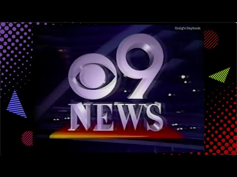 Retro 1991 - WCPO-TV 9 - Morning News Intro - Cincinnati, Ohio TV History - YouTube