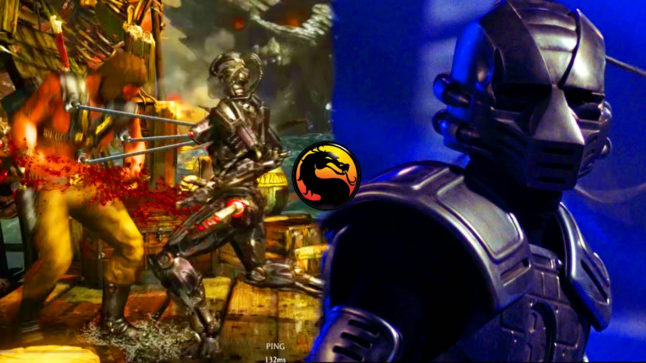 SMOKE'S VORTEX OF DEATH... - Mortal Kombat X Triborg "Smoke" Gameplay ...