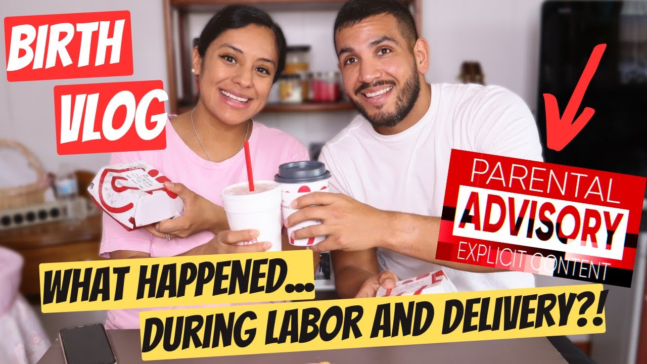 Birth Vlog | Reaction to Labor and Delivery - YouTube