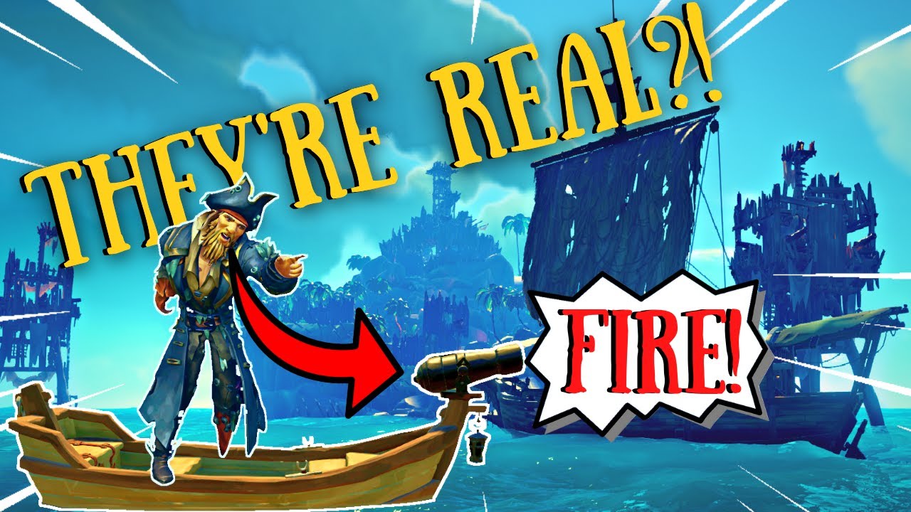 Sea of Thieves PvP Tips and Tricks: Cannon Rowboat - YouTube