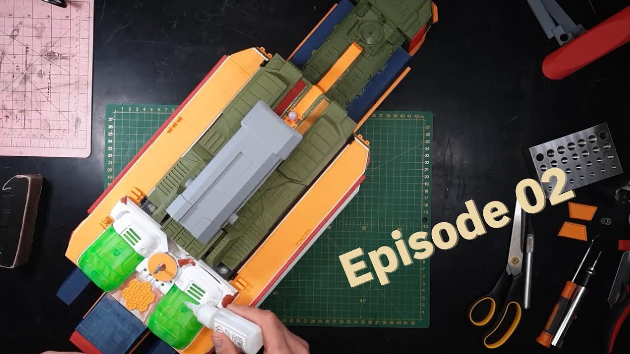 Episode 002 Spaceship build 3d printing + Ship LORE - YouTube