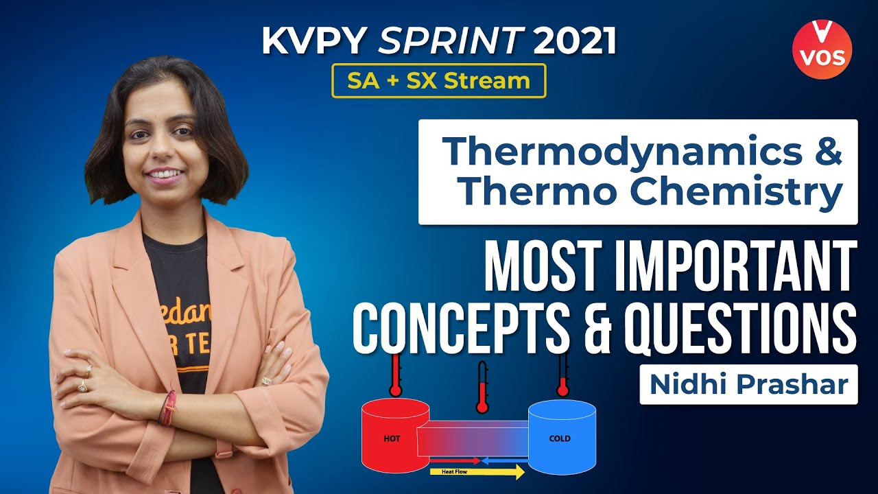 THERMODYNAMICS | KVPY Chemistry | SA + SX Stream | Class 11 & 12 | KVPY ...