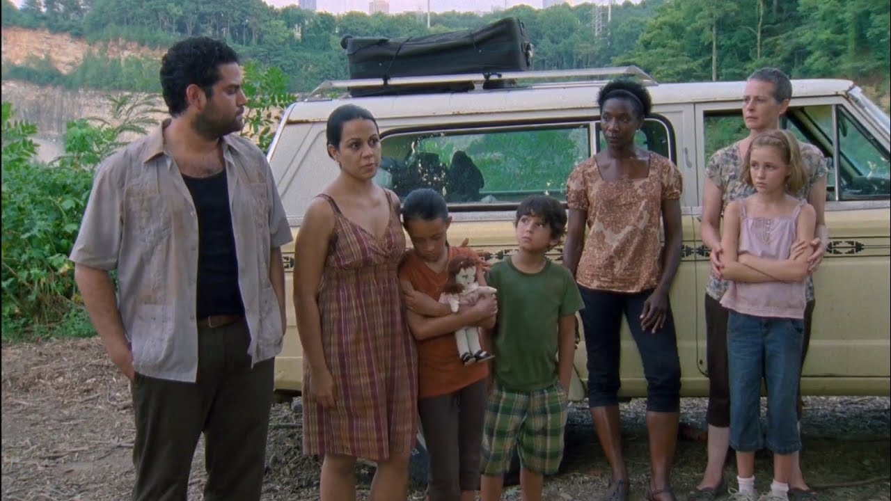 TWD S1E5 - Morales Family Leaves The Group & Leaving The Quarry - YouTube