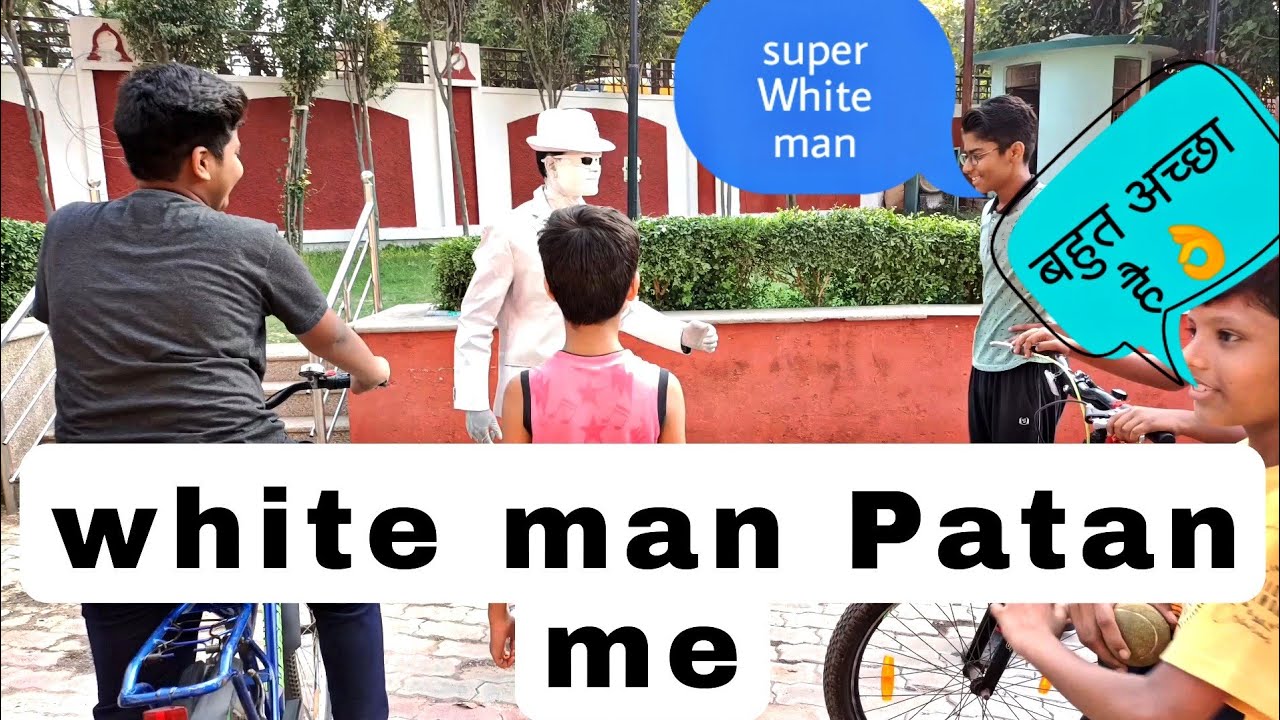 white ⭐ man Patan 💫 me 😱#youtube - YouTube