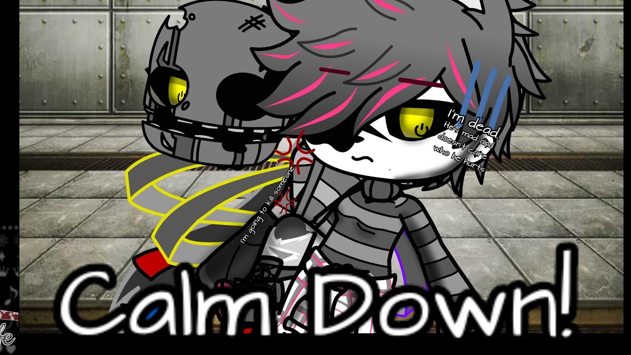 Calm Down! | FNaF Skit? | Enngle (Ennard x Mangle) | Kitten4lfe - YouTube