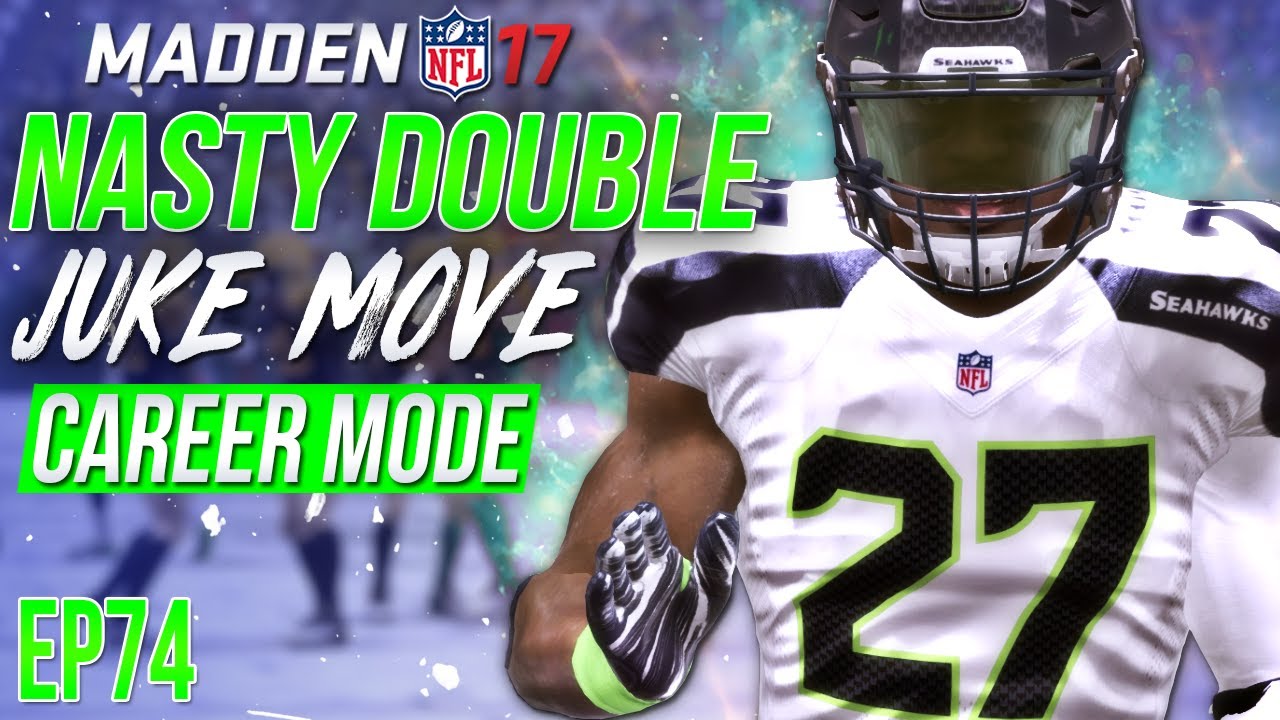 NASTY DOUBLE JUKE MOVE! MADDEN 17 CAREER MODE RB | SEASON 8 - YouTube