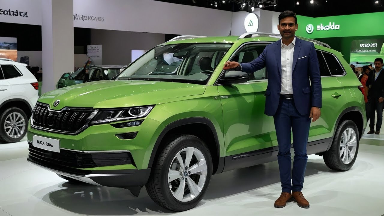 2025 Skoda Kodiaq Makes a Grand Debut in India A Game-Changer SUV at ...