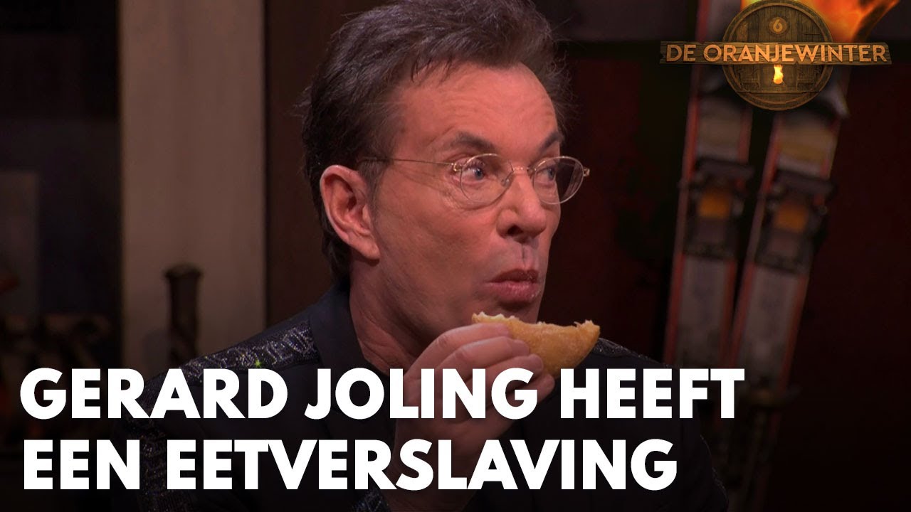 Gerard Joling heeft een eetverslaving: 'Ik heb echt een probleem ...