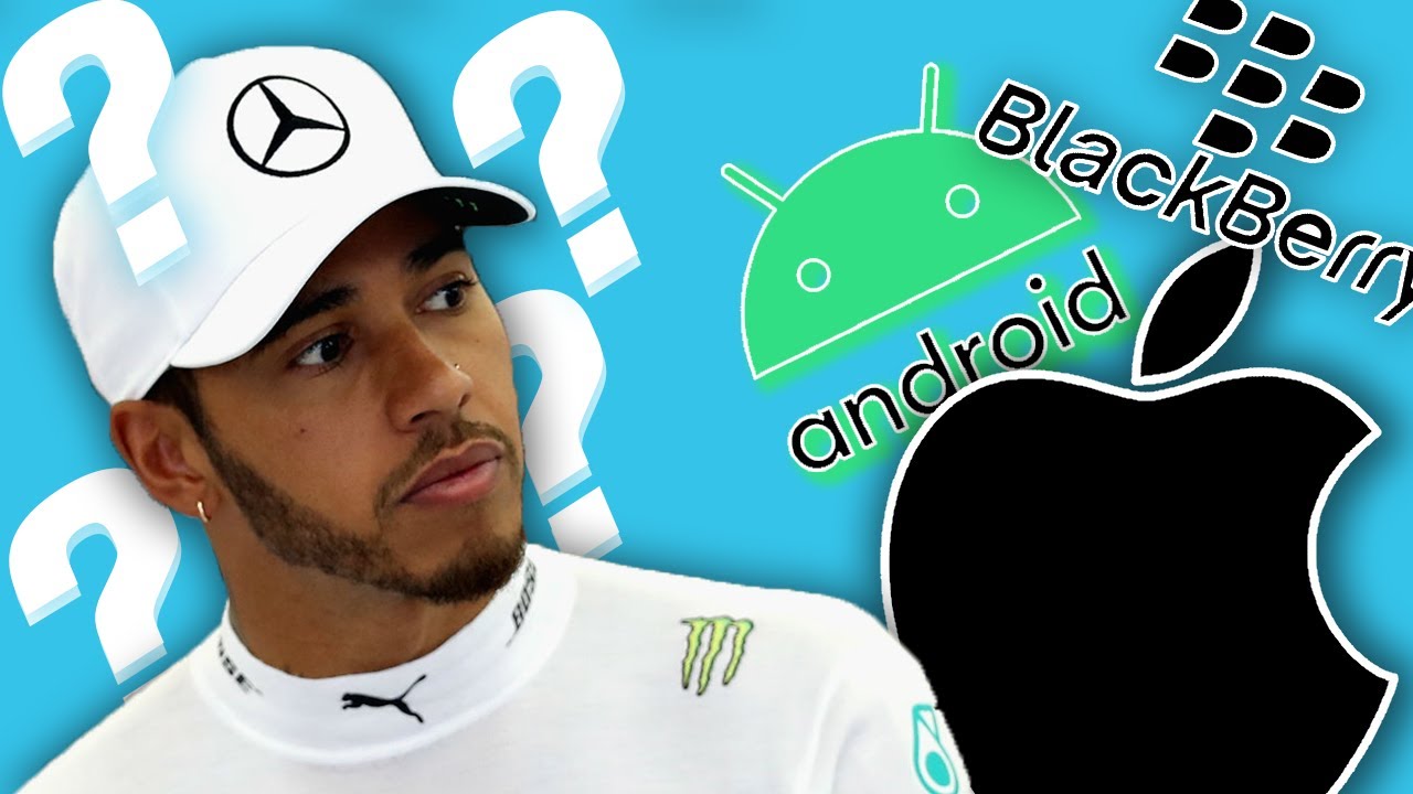 What Smartphones do the F1 Drivers use? - YouTube