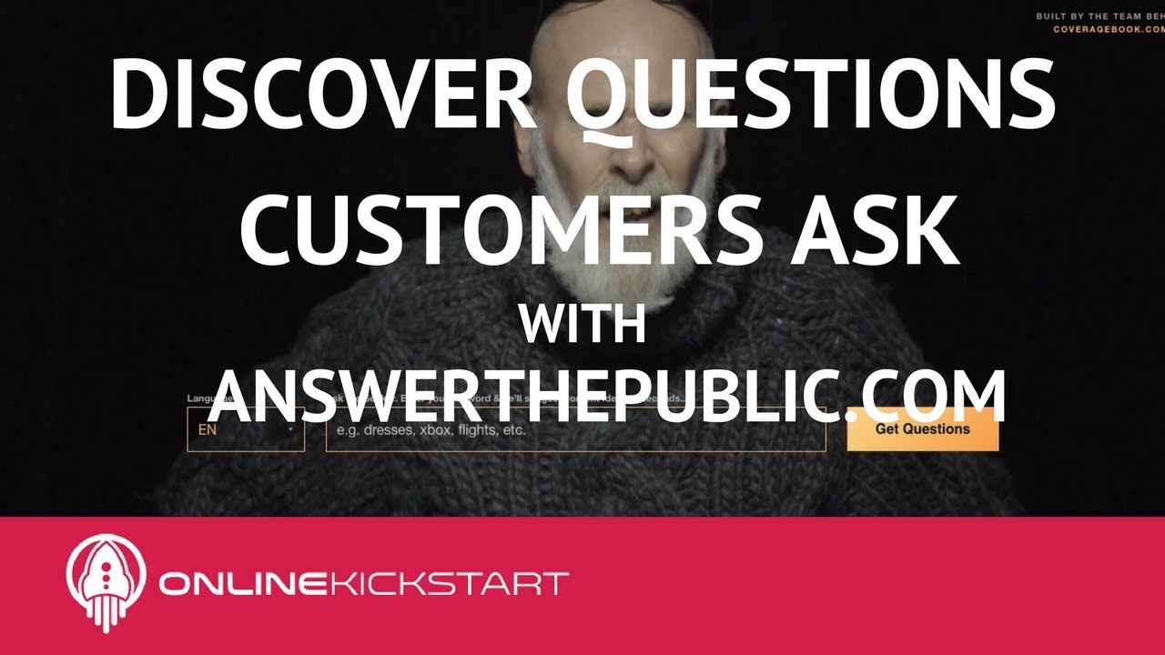 Using Answer The Public to Discover Questions Your Customers Ask - YouTube