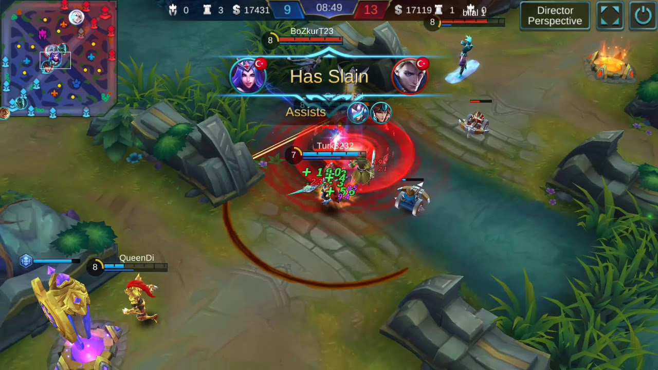 MOBILE LEGENDS - ENEMY DESTRUCTION - YouTube