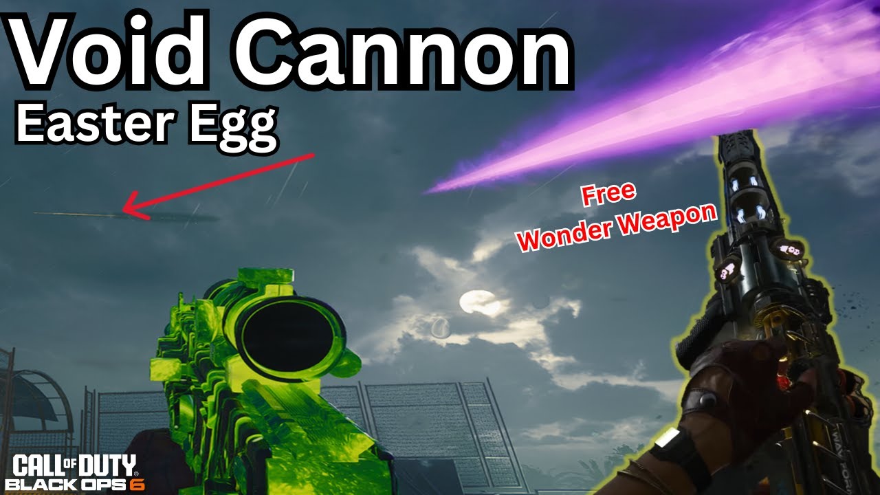 Void Cannon Easter Egg in Black ops 6 Zombies - Free Killstreak ...