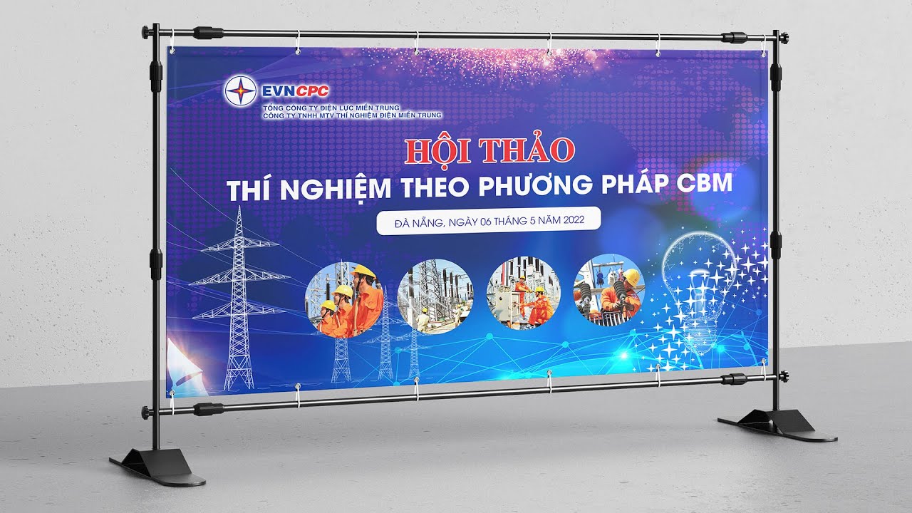 Hướng dẫn thiết kế Backdrop điện lực bằng Photoshop |Design Dạo - YouTube