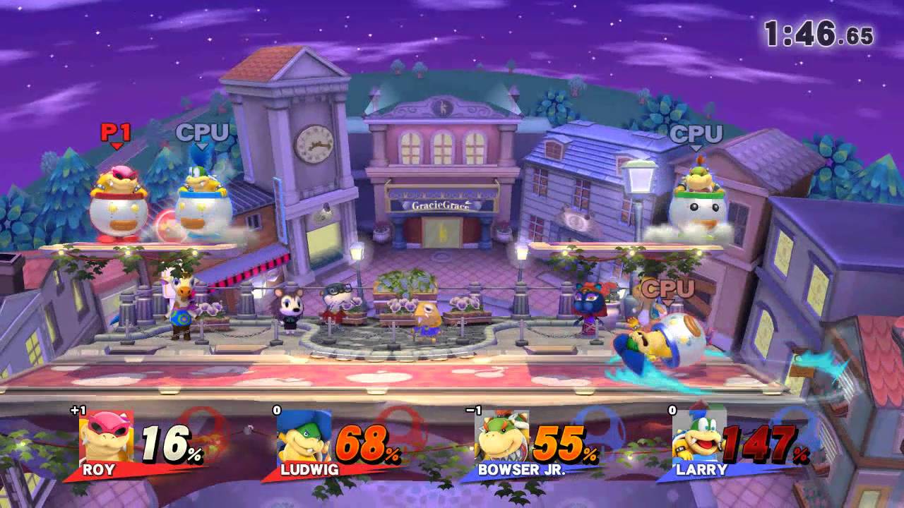 Roy Ludwig vs Bowser Jr Larry - YouTube
