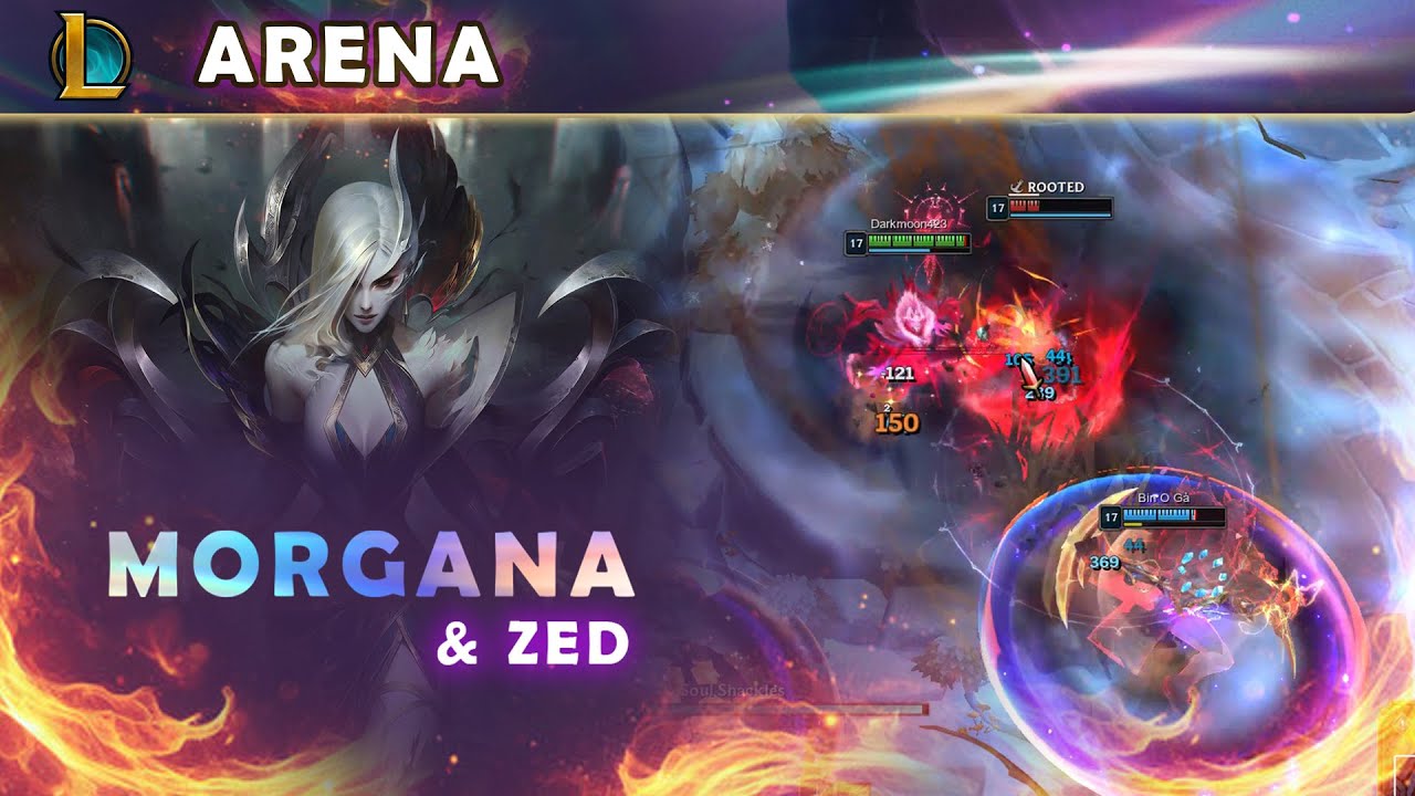 LoL Arena: Morg x Zed - YouTube