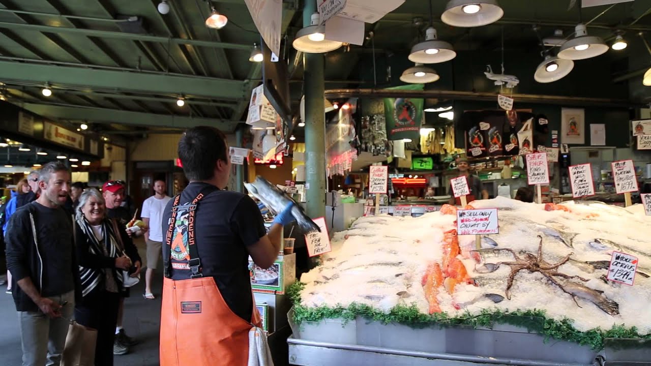 Seattle public market center #2 - YouTube