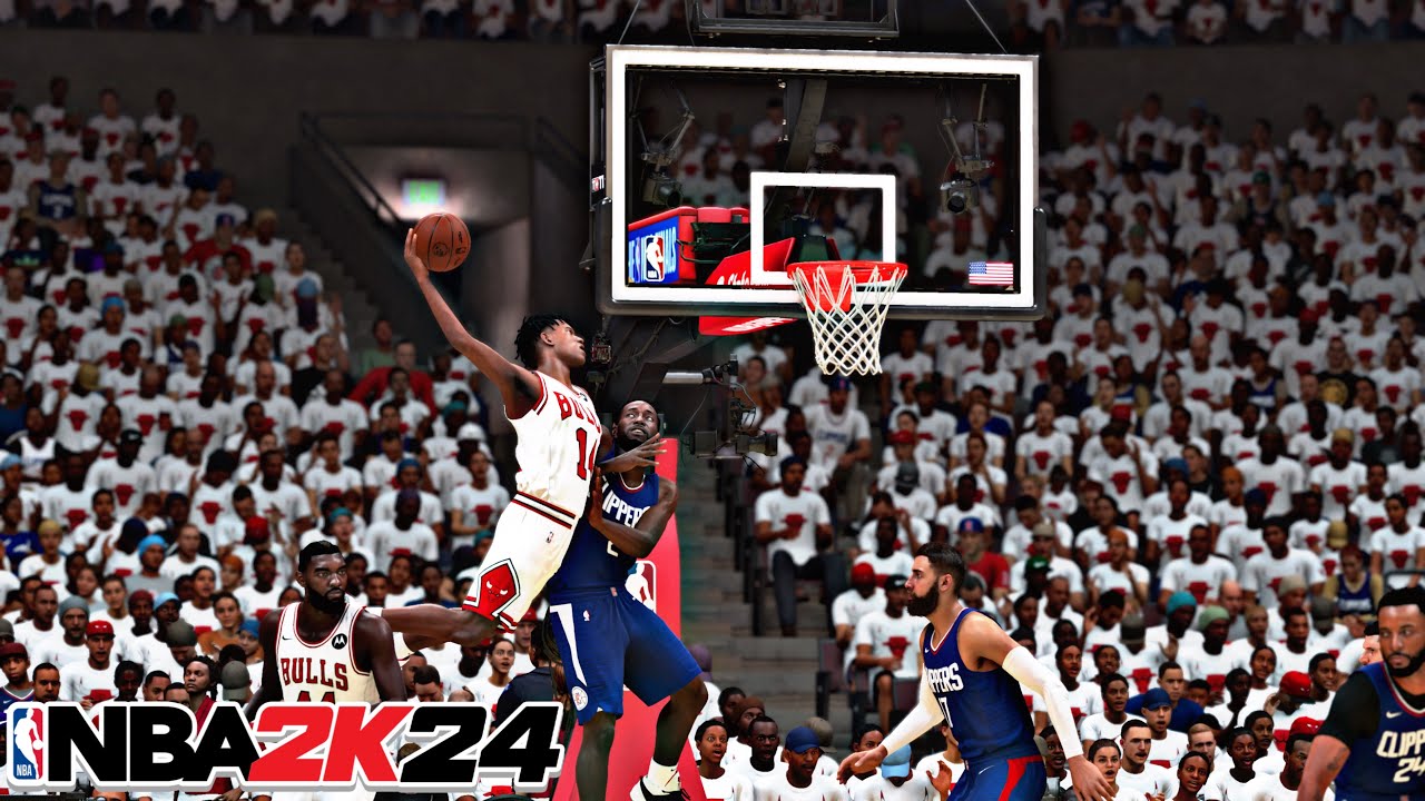 NBA 2K24 HE GOT CAUGHT LACKING UNDER THE RIM I BET HE WONT DO IT AGAIN ...