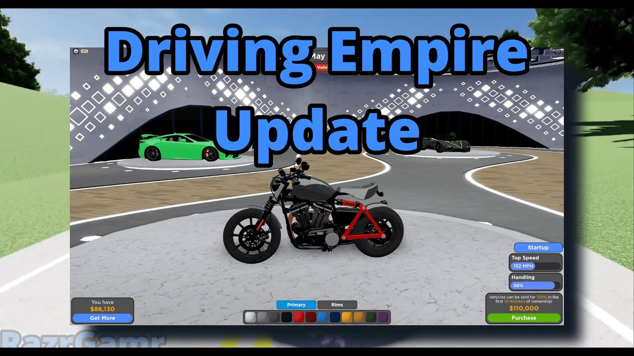NEW DRIVING EMPIRE UPDATE! | Quick Review | Driving Empire - Roblox ...