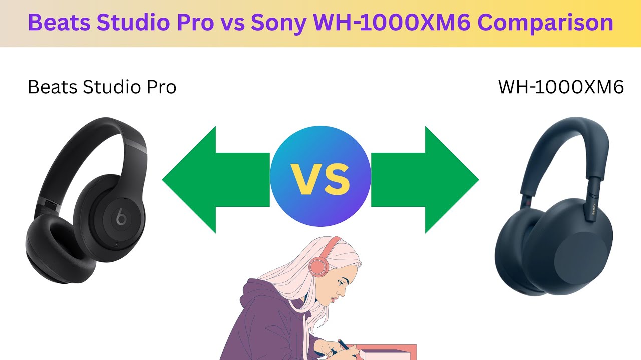 Beats Studio Pro vs Sony WH 1000XM6 Comparison #beatsheadphones - YouTube