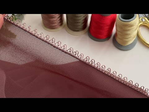 Düz kahve tonuna iğne oyası / sıralı iğne oyası modeli ! İğne oyası modelleri 