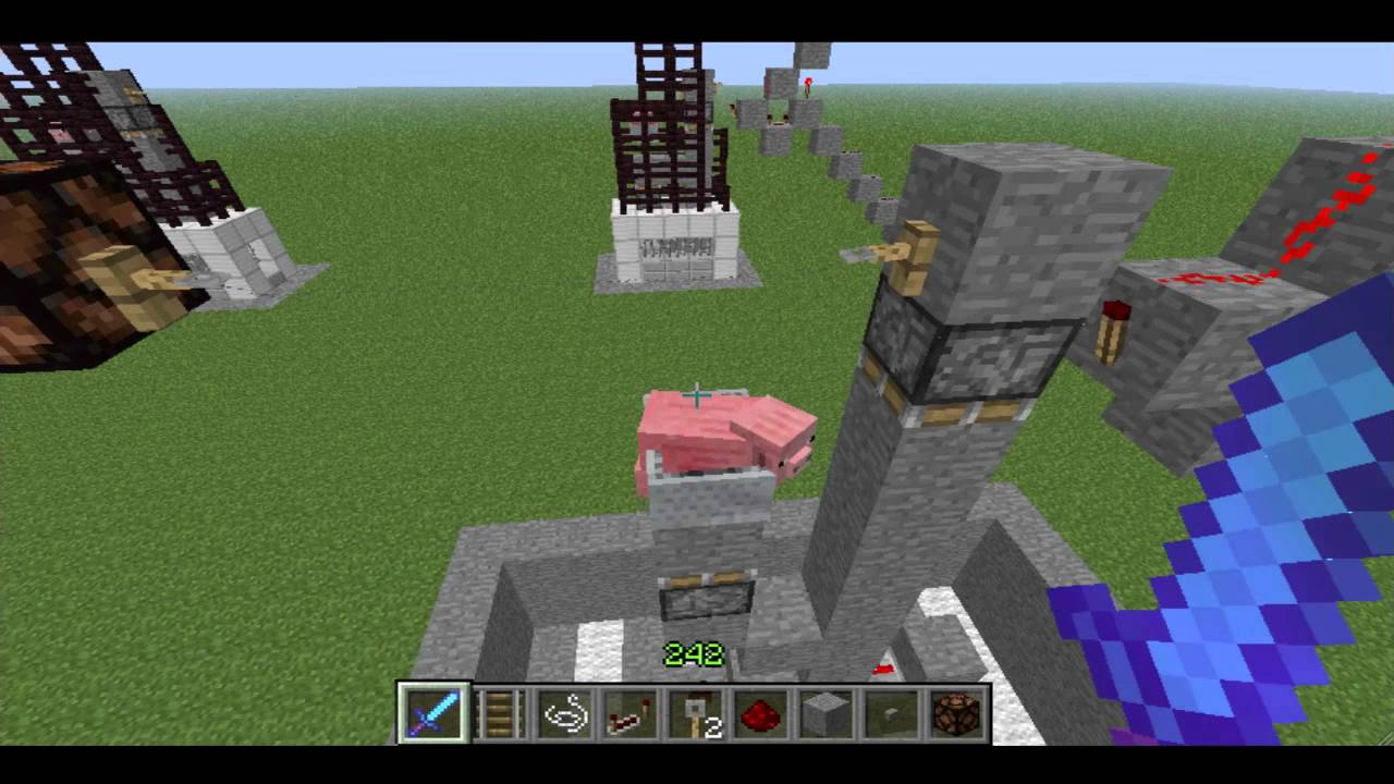 Minecraft Snapshot 12w22a Redstone Power Lines Pt.2 - YouTube