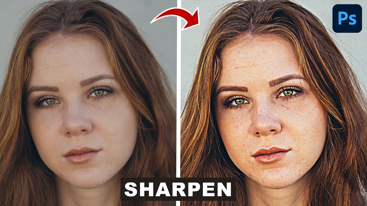 Easy Photoshop Trick to Sharpen Images Without AI | Pro Editing Tips ...